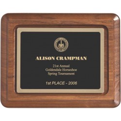 Solid Walnut - Rudig Trophies